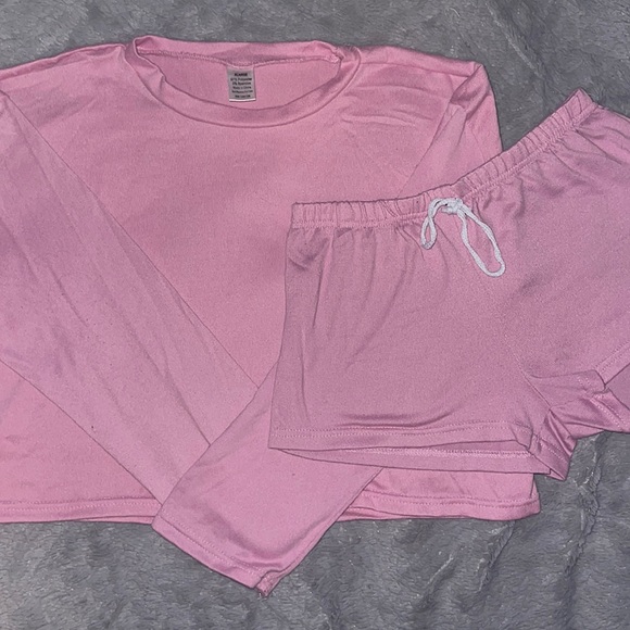 Intimates & Sleepwear | Pink Pajama Set | Poshmark
